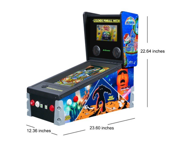 AtGames Legends Digital Micro Pinball Table Machine | eBay
