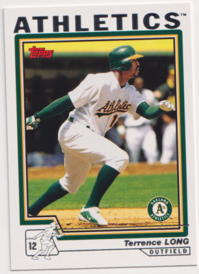 2004 Topps #65 Terrence Long Oakland Athletics | eBay