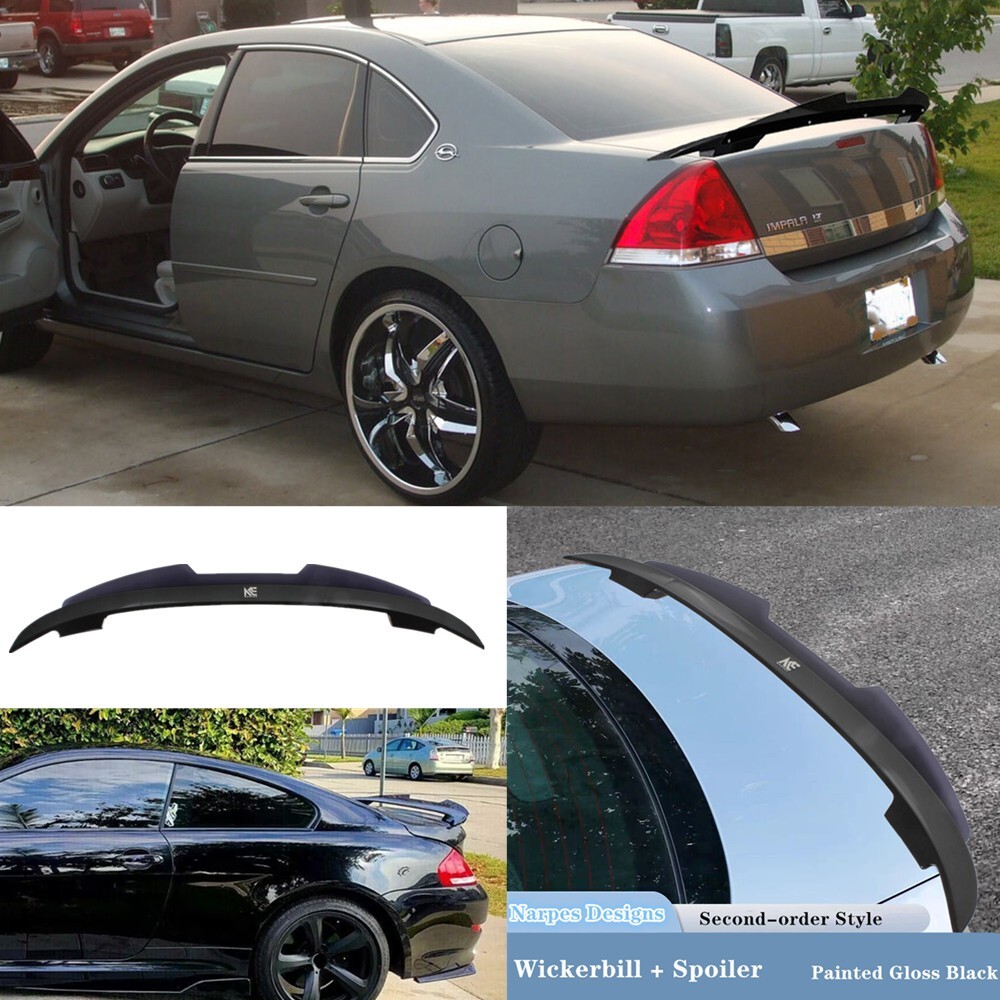 50.4" Fit For Chevrolet Impala 06-13 Wickerbill Style + Rear Trunk ...