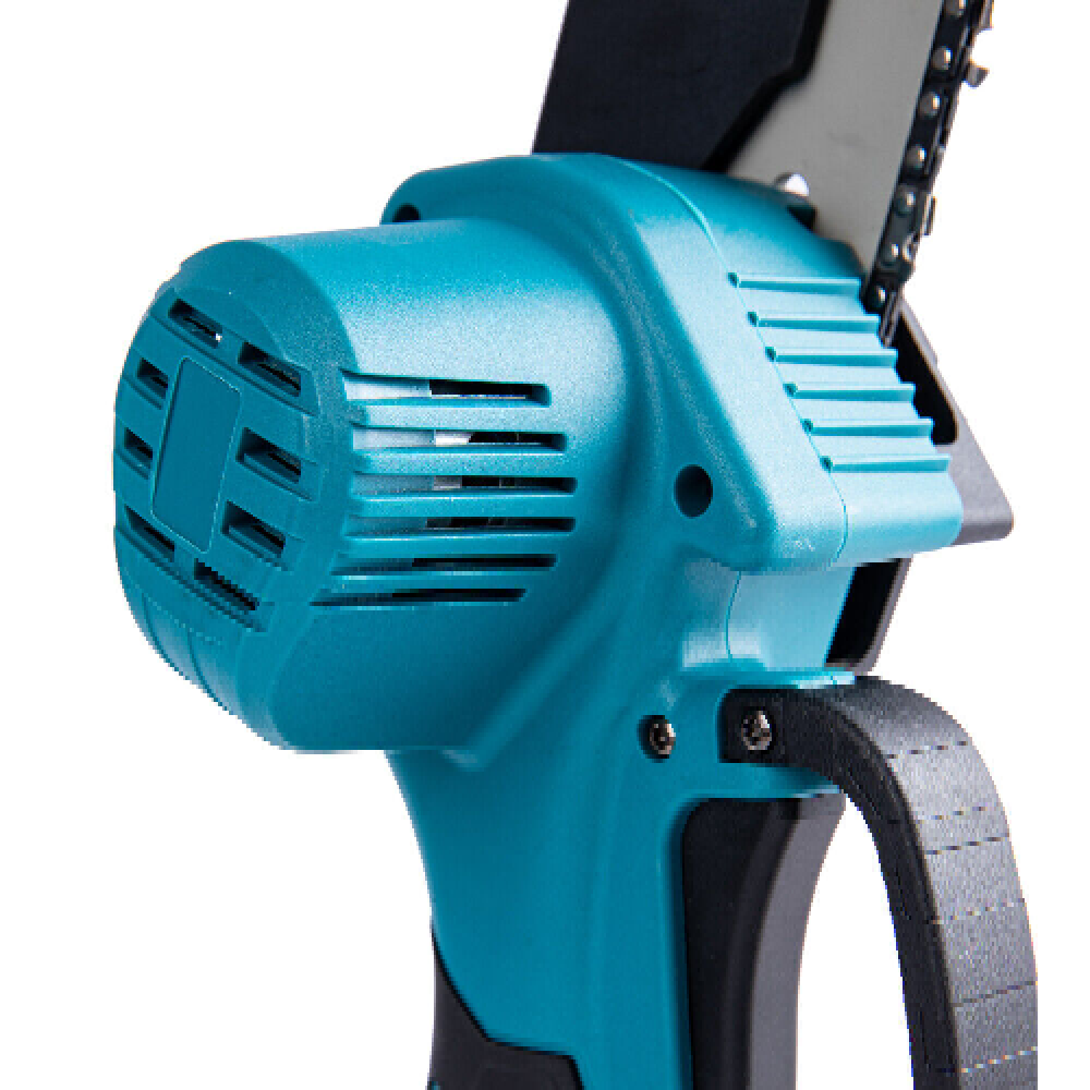 2 Batteries 6'' 3000W Mini Cordless Chainsaw Electric One-Hand Saw Wood ...