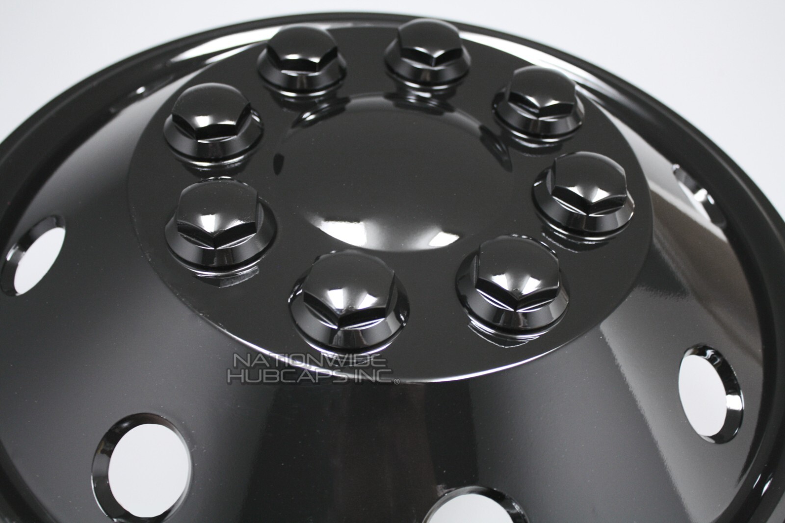 16" 8 Lug RV Dual Steel Wheel Simulators Dually Rim Covers Hub Caps ...