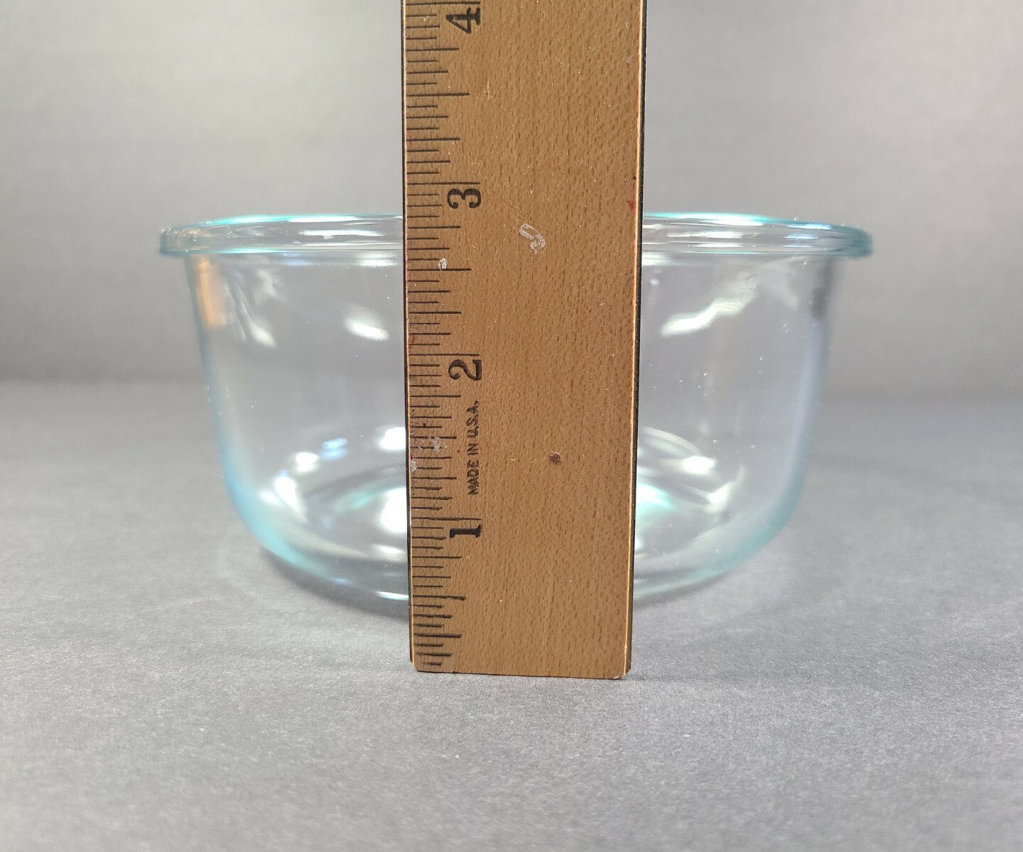 Pyrex 7201R 4 Cup 950 ML Storage Round Clear Blue Tint Bowl With No Lid ...