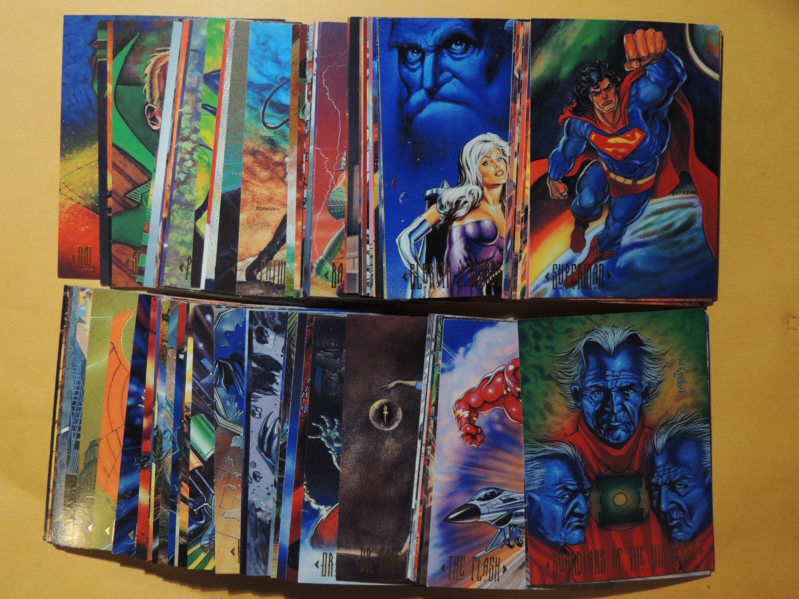 DC MASTER SERIES SET OF 90 BATMAN SUPERMAN POISON IVY + NON-SPORT ...