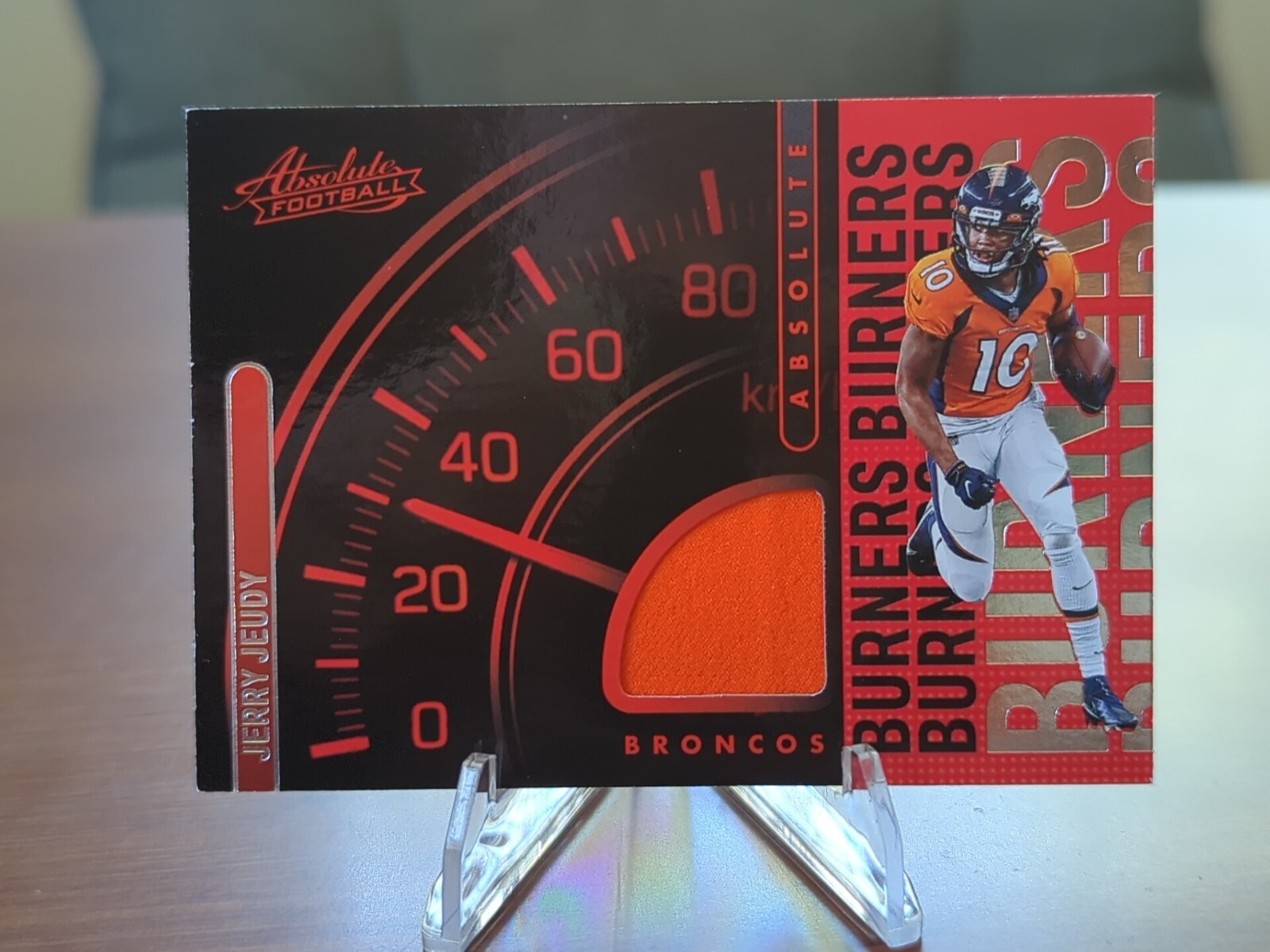 2022 Panini Absolute Football Jerry Jeudy Burners Relic Broncos | eBay