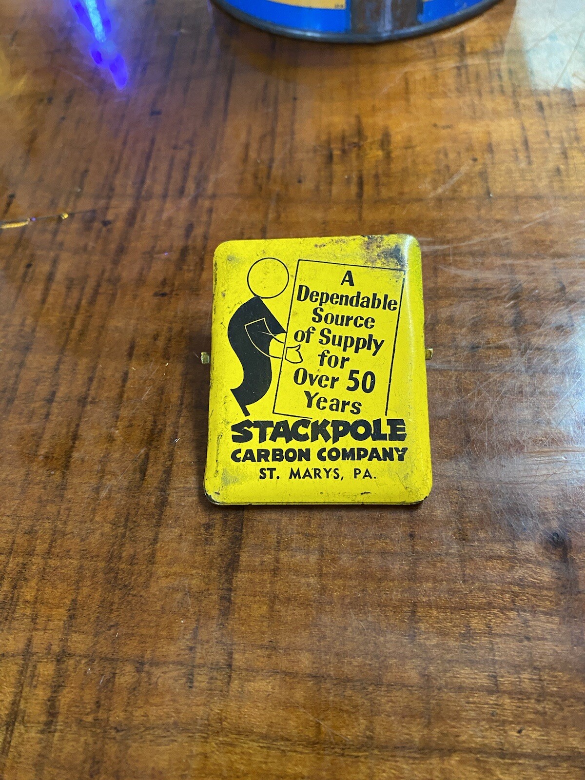 Stackpole Carbon Company Advertising Clip St. Marys Pennsylvania | eBay