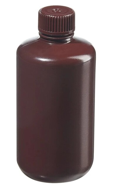 NEW 250-PACK Thermo-Scientific Nalgene 250mL 8oz Amber HDPE Packaging ...
