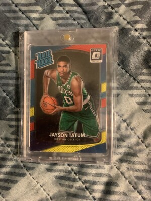 2017-18 Panini Donruss Optic - Rated Rookie Red/Yellow #198 Jayson ...