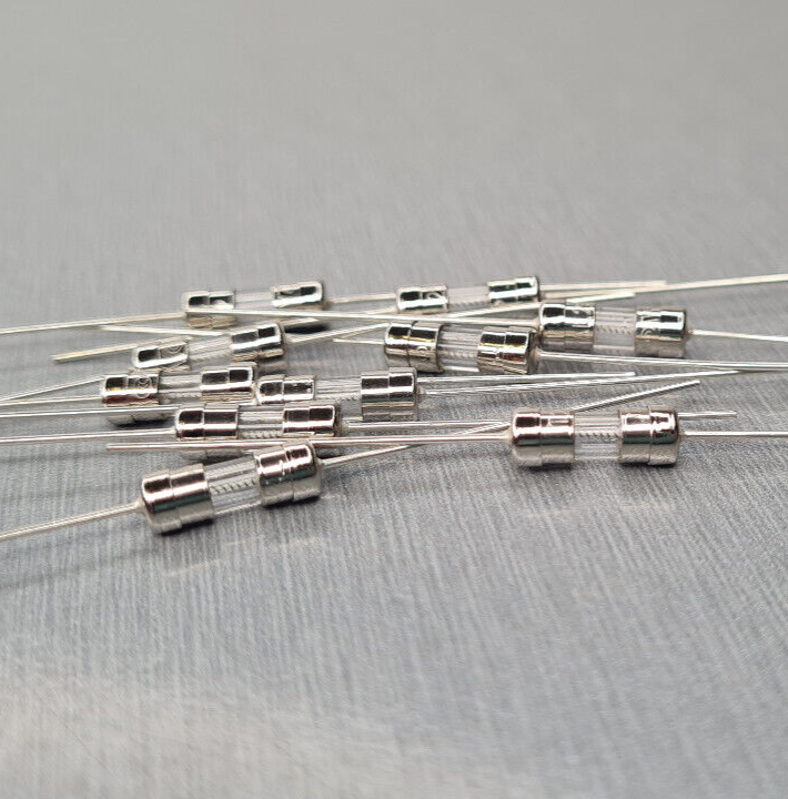 10Pcs 3.15A Glass Pigtail Fuse 3.6mm x 10mm Slow Blow T3.15AL 250V Time ...