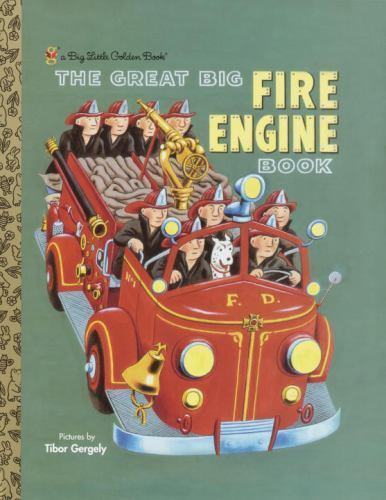 Great Big Fire Engine Book by Golden Books Staff (2003, Hardcover) for ...