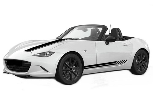Graphics Car Side Door Stripe Sticker Hood Decal For Mazda Mx-5 Miata ...