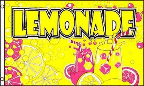 3x5 Advertising Lemonade Stand Flag Banner Brass Grommets Fade ...