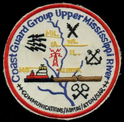 USCGC Coast Guard Keokua Iowa Upper Mississippi River Patch AA-1 | eBay