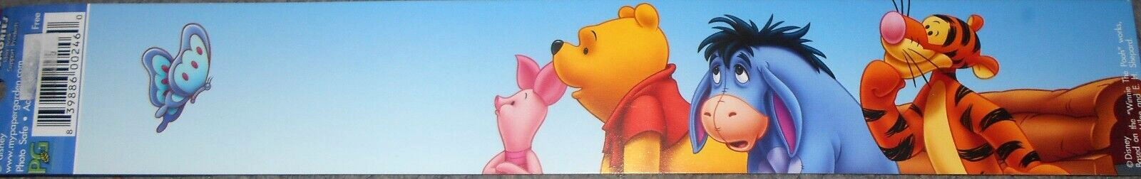 DISNEY Winnie the Pooh Tigger Piglet Eeyore Friendship y 12" Cardstock ...