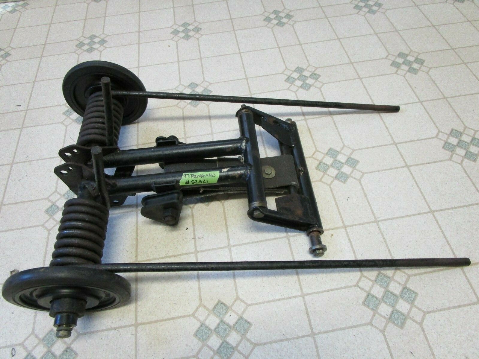 97 Arctic Cat Panther 440 2 Up Snowmobile Suspension Rear Swing Torque ...