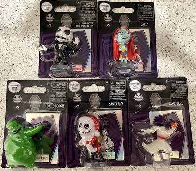 Just Play Disney The Nightmare Before Christmas 5 -Pack Mini Figure Set ...