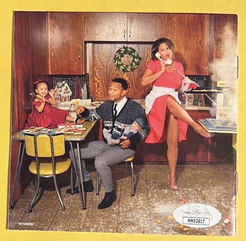 John Legend Autographed 2018 Christmas CD Booklet Insert JSA COA | eBay