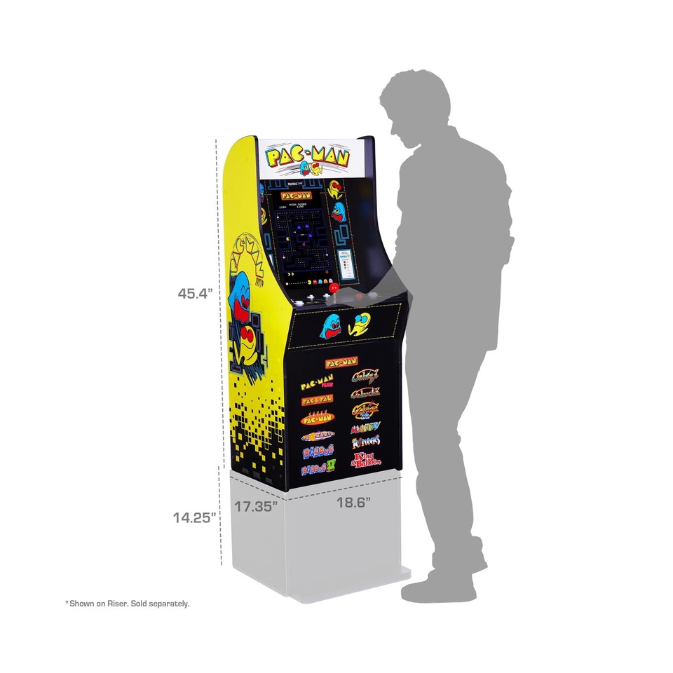 Multi Game Arcade Machine - Includes 13 Super Fun Retro Games - 4 Feet ...