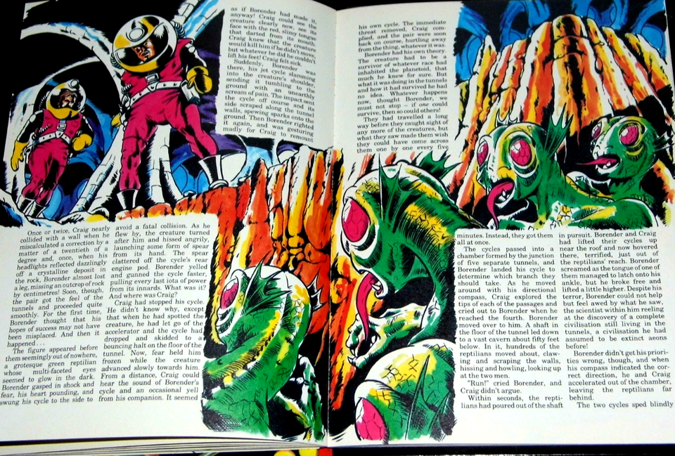 SPACE INVADERS Annual 1983 UK 1st/First hb sci-fi dr who star wars star ...