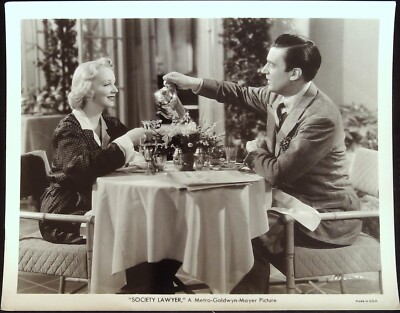 Society Lawyer 8 X 10 Still 1939 Walter Pidgeon, Virginia Bruce | eBay