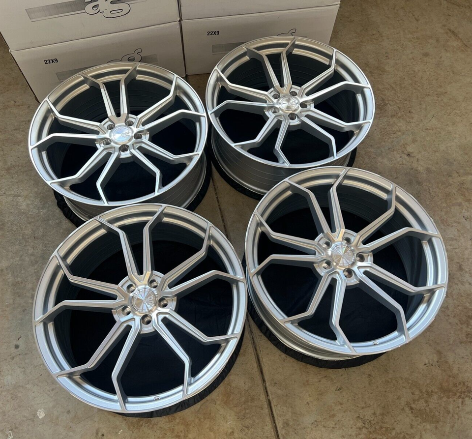 22 x 9 Avant Garde M632 R-Forged Wheel Set fits VW Atlas Audi Q7 A8 ...