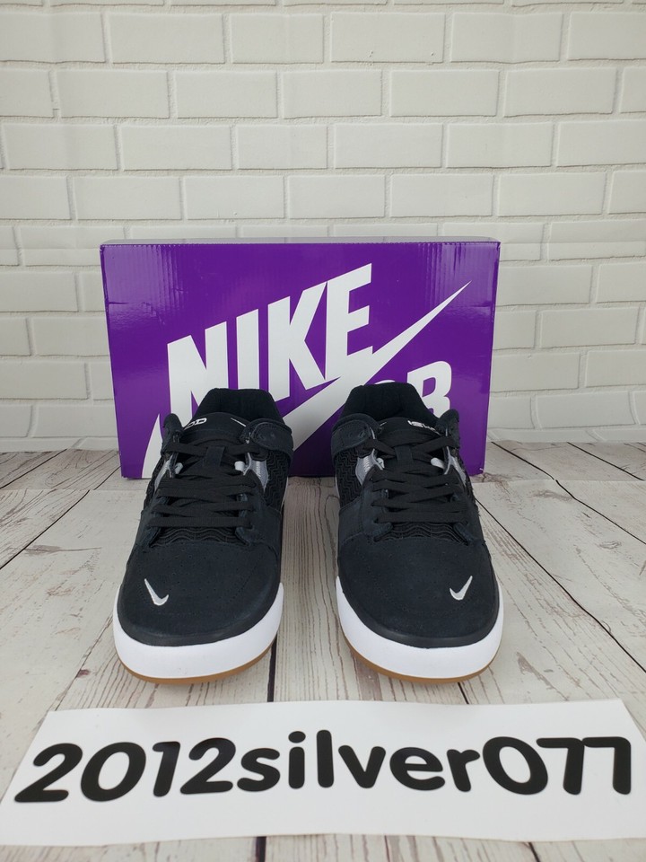 Size 9 Nike Men's Ishod Wair SB 'Black-White' Skate Shoes DC7232-001 ...