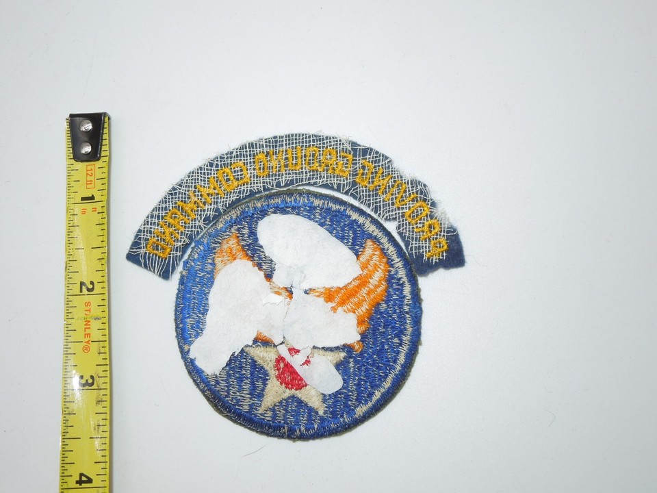 Original WWII US Army Air Force Proving Ground Command Patch & Tab Q78 ...