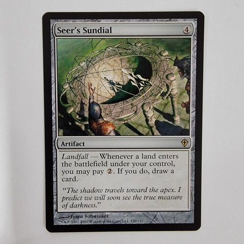 Seer's Sundial - Worldwake - MTG - MAGIC THE GATHERING - NM - Rare | eBay