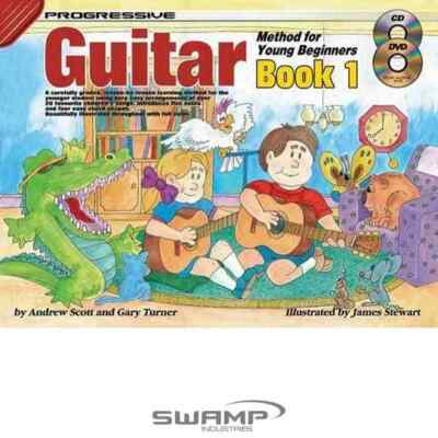 Progressive Guitar Method 1 for Young Beginners Lesson Book with Online ...