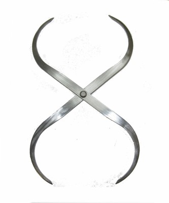 8" double ended woodworking calipers / metalworking measuring tools ...