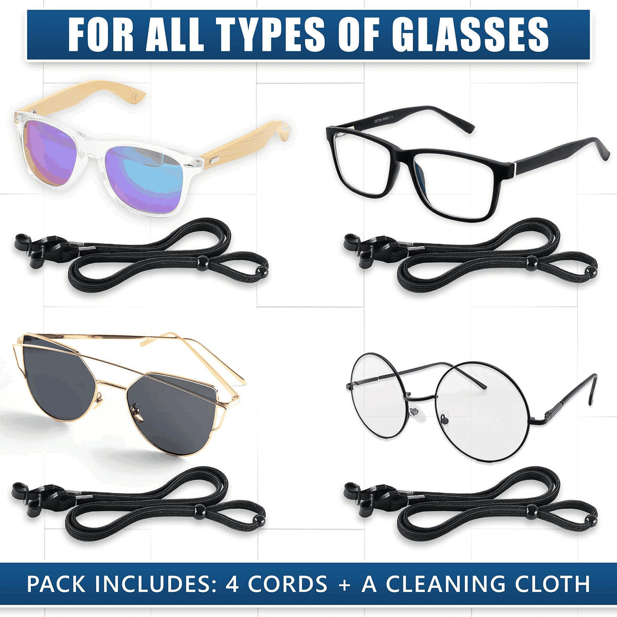 Eye Glasses Strap Glasses Strap Eyeglasses Sunglasses String Straps ...