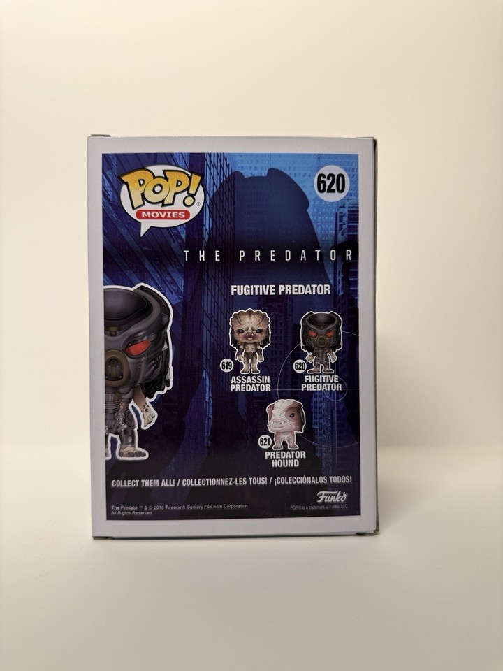 Funko POP! Movies: The Predator - Fugitive Predator [Unmasked] (CHASE ...