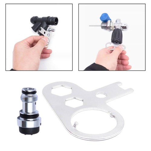 Scuba Diving Inflator Valve Core BCD K Type Valve Removal Tool Durable ...