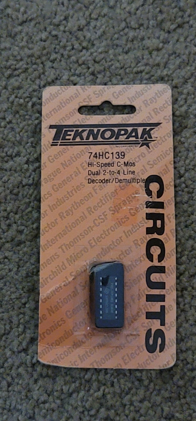 74HC139 High Speed Logic CMOS Dual 2 to 4 Line Decoder Demultiplexer | eBay