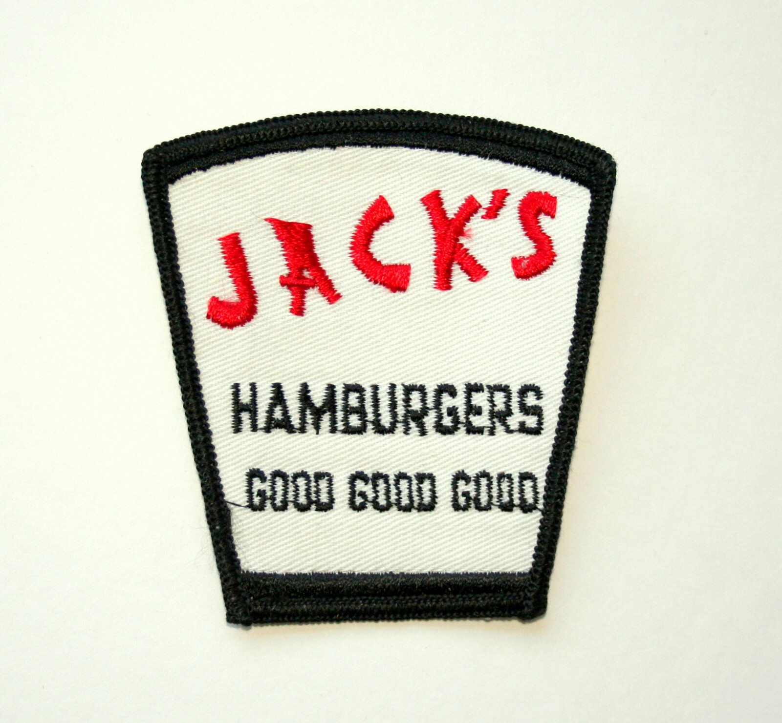 Vintage Southern Restaurant Jack's Hamburgers Good Good Good Patch New ...