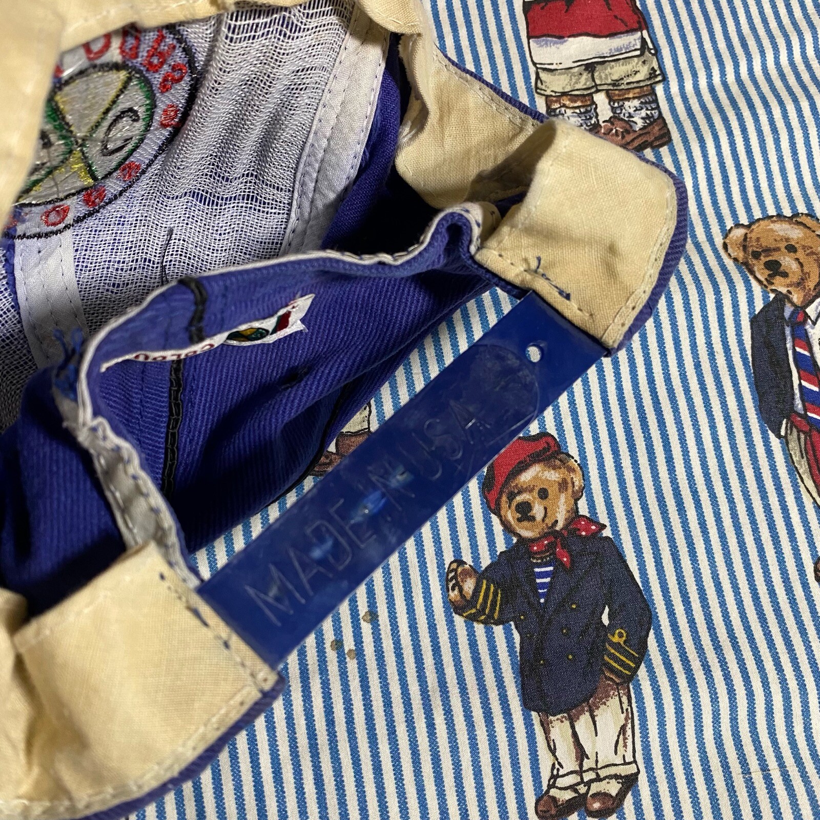 VTG YOUTH Cross Colours Snapback Hat Cap YOUTH size P… - Gem