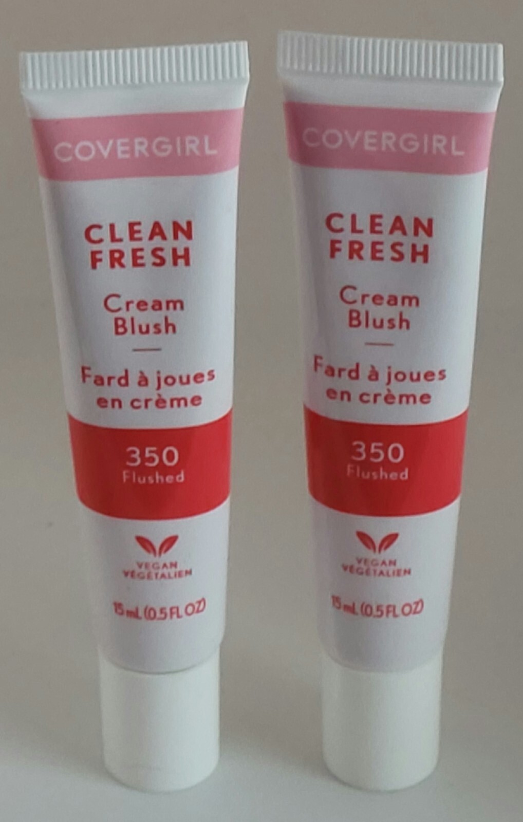 Covergirl Clean Fresh Cream Blush VEGAN #350 FLUSHED Lot of 2 items ...