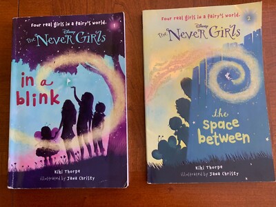 Lot of 2 Disney's The Never Girls by Kiki Thorpe Paperbacks #1 & 2 | eBay