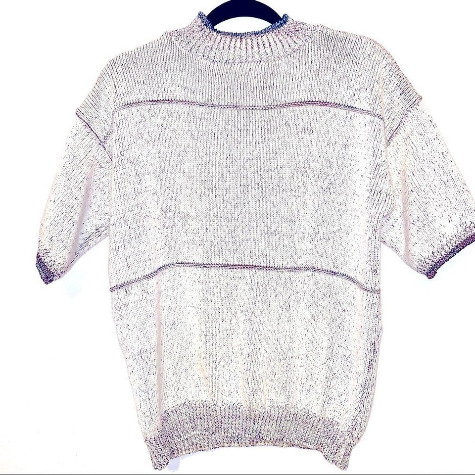 Carriage COURT VINTAGE SHORT SLEEVE HOLIDAY SWEATER | eBay