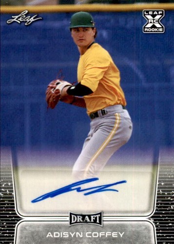 Adisyn Coffey 2020 Leaf Draft Autograph Rookie #BA-AC3 Chicago White ...