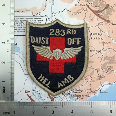 Patch , DUST OFF , 283rd helicopter , dust off , patch | eBay