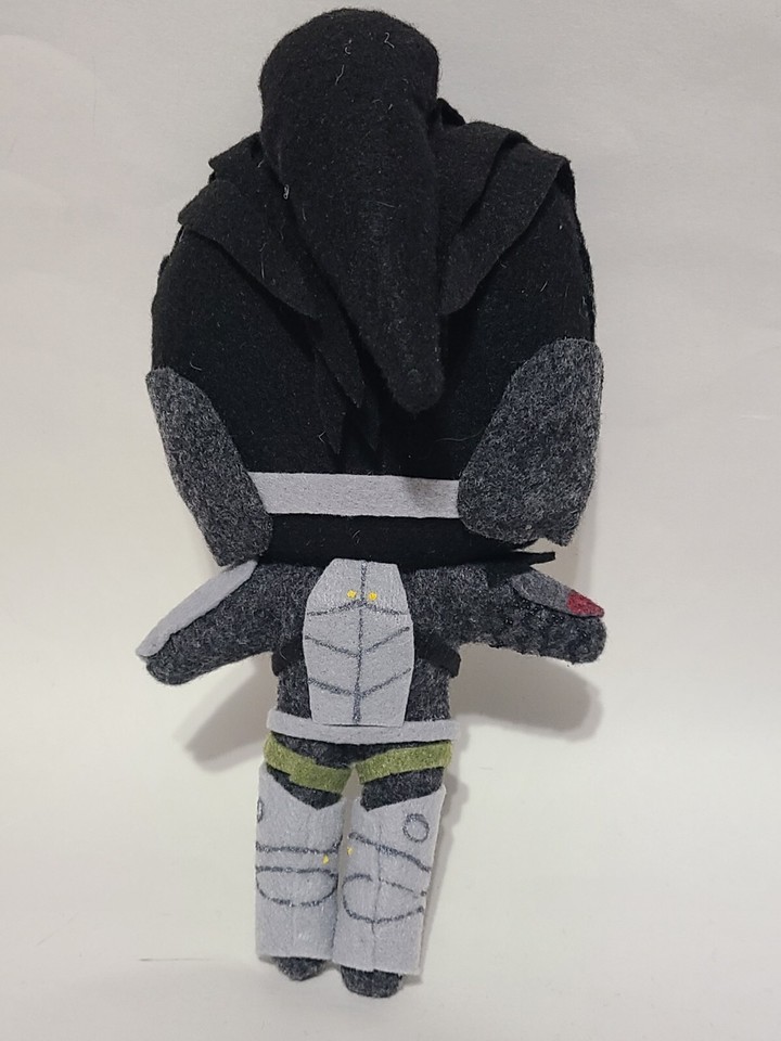 Metal Gear Rising Jetstream Sam Inspired Plush Chibi Kawaii Cute Fanart ...