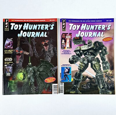 Action Figures Magazine Toy HUNTER'S Journal 7 & 8 German Star Wars ...