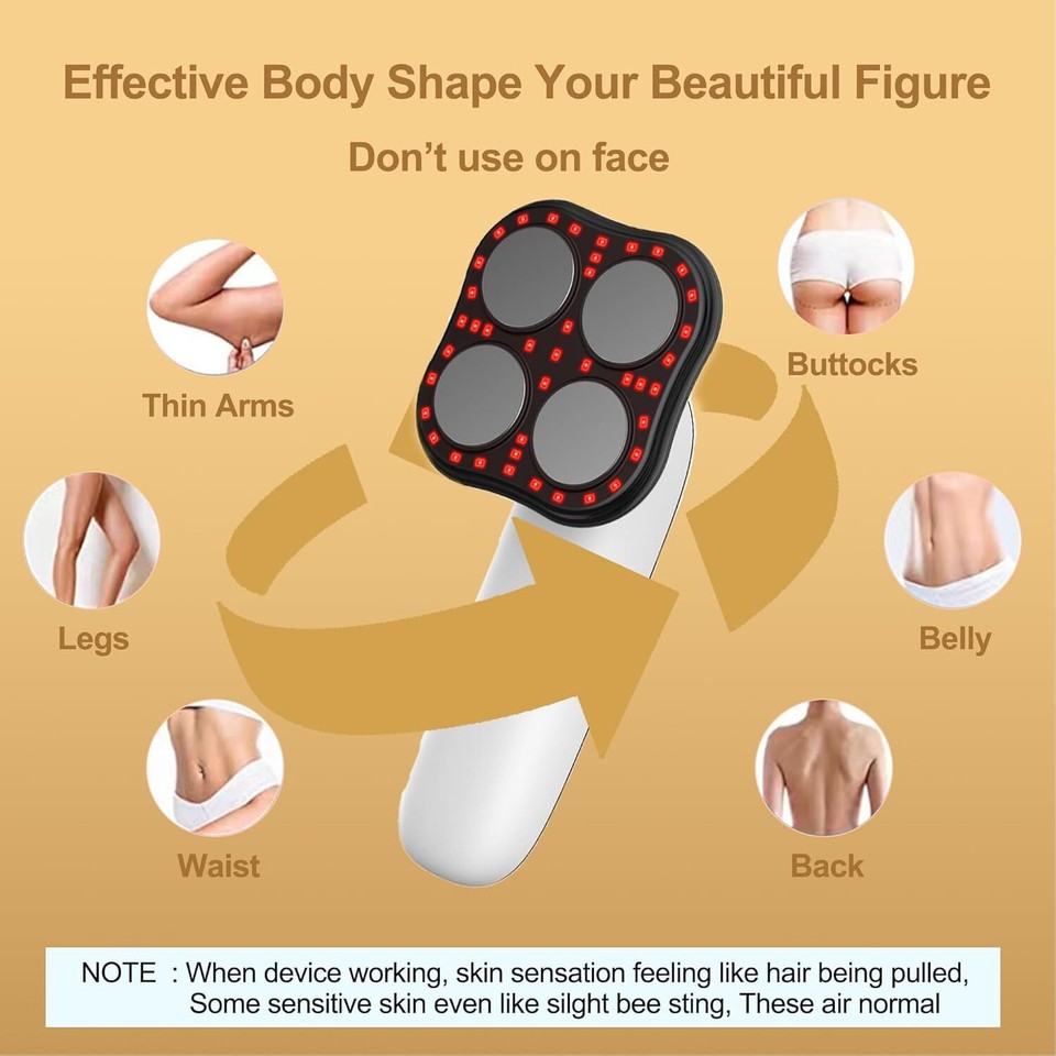 Fat Burning Body Belly Shape Care Massage Slimming Cellulite Machine ...