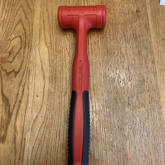 Snap-on Dead Blow 24oz Hammer Red Soft Grip HBFE24 for sale online | eBay