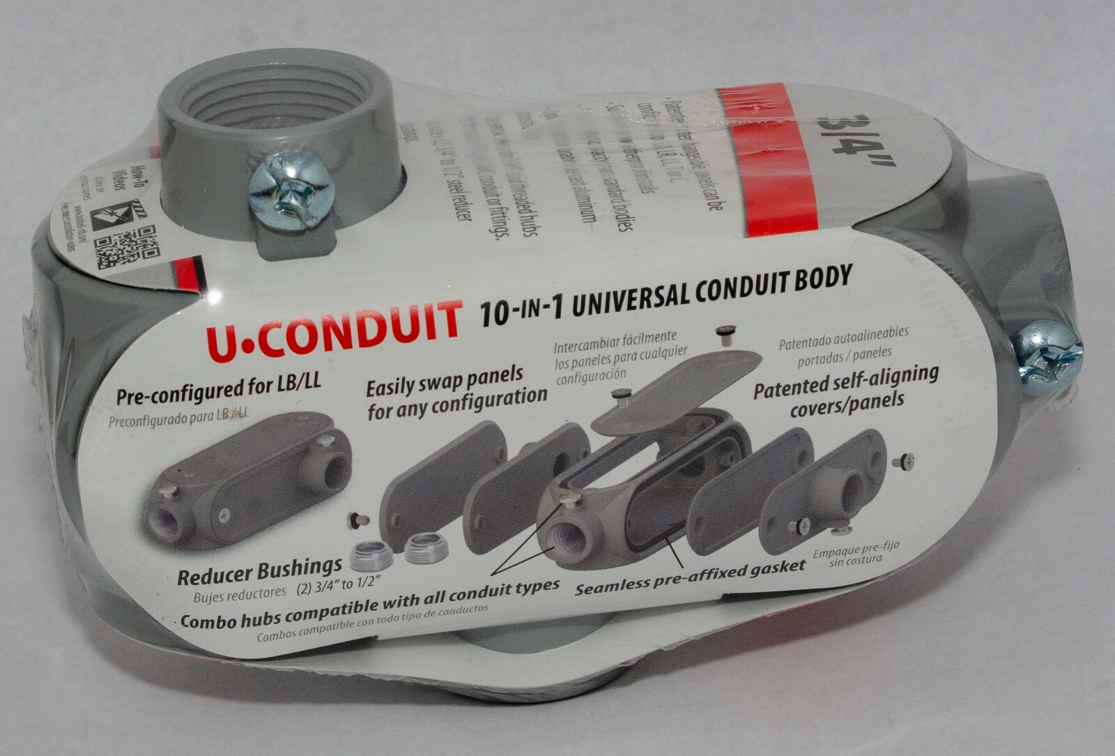 Hubbel TayMac 3/4 in. 10-in-1 Universal Conduit Body (UCB075) | eBay