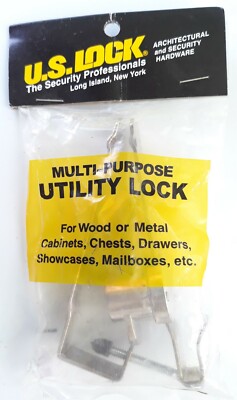 US Lock Universal Showcase Lock US1440KA20 Keyway For Cabinets, Desks ...