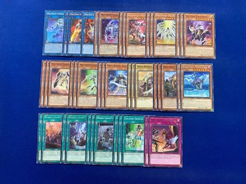 Yu-Gi-Oh! - Complete Mekk-Knight & World Legacy Deck | eBay