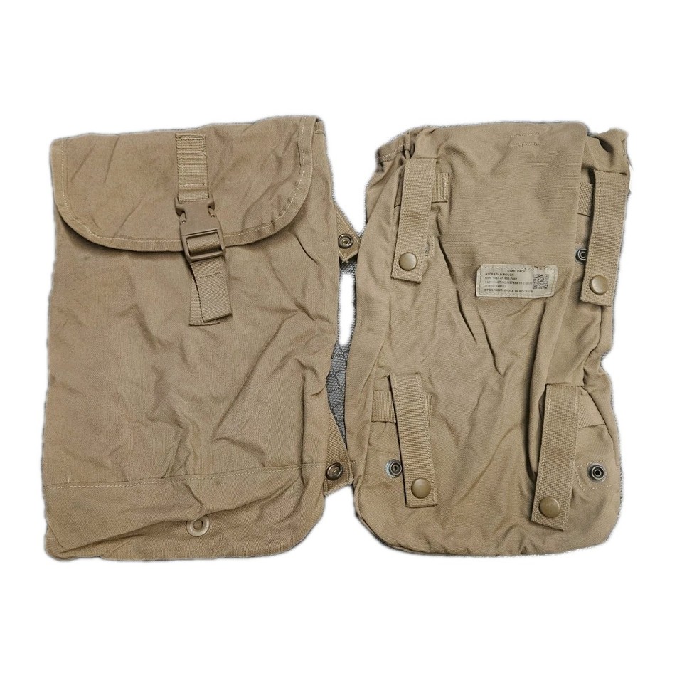 Lot of 2 Hydration Pouch USMC MOLLE II Coyote UsGI Used, Good Cond ...