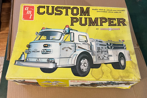 AMT Custom Pumper Fire Truck Model Kit (Parts Sale) | eBay