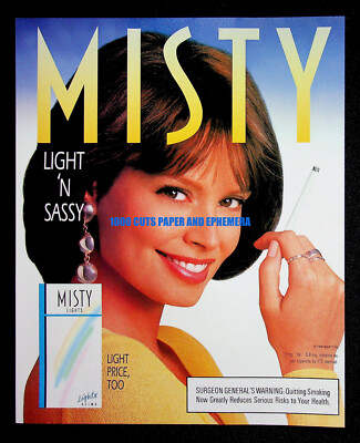 Misty Lights Cigarettes 1996 Trade Print Magazine Ad Poster ADVERT | eBay